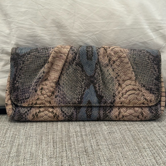 Lauren Merkin | Bags | Lauren Merkin Caroline Snake Skin Embossed ...